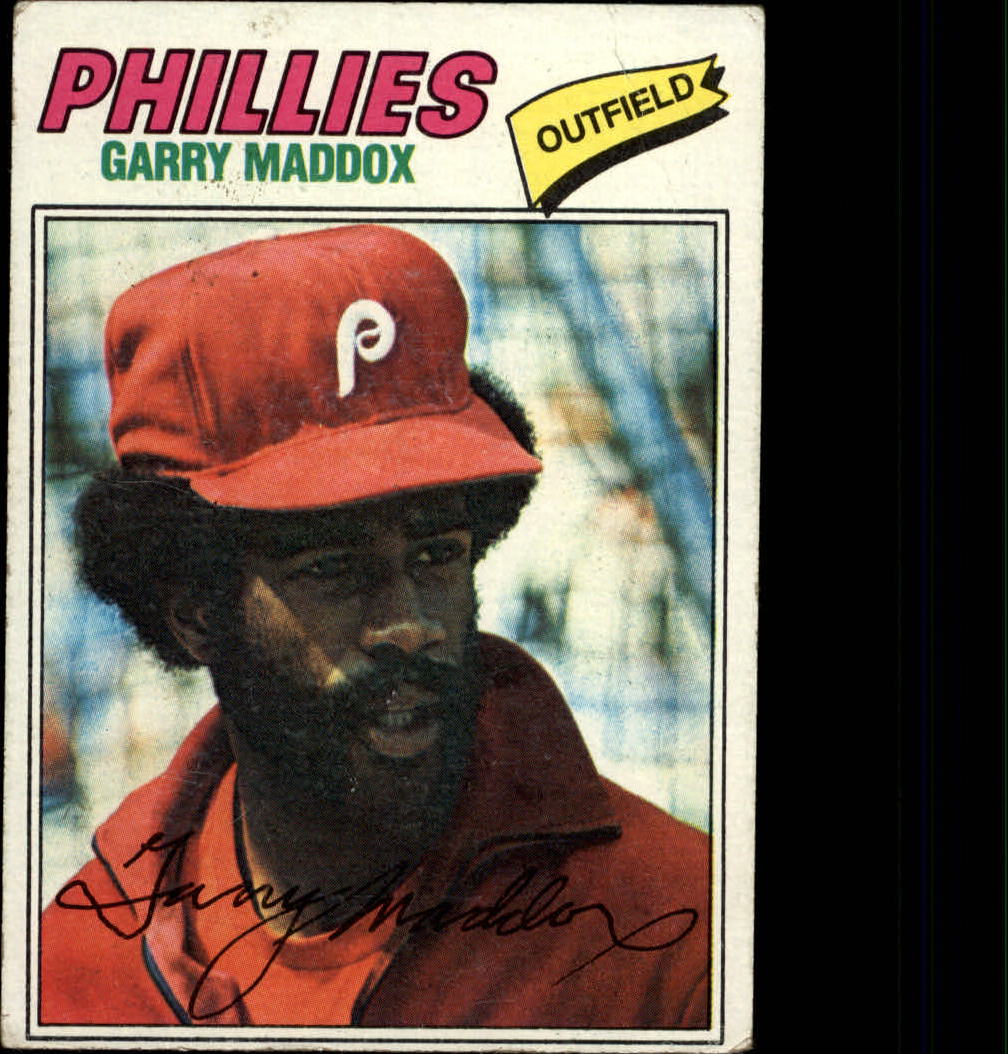 1977 Topps #520 Garry Maddox - VG