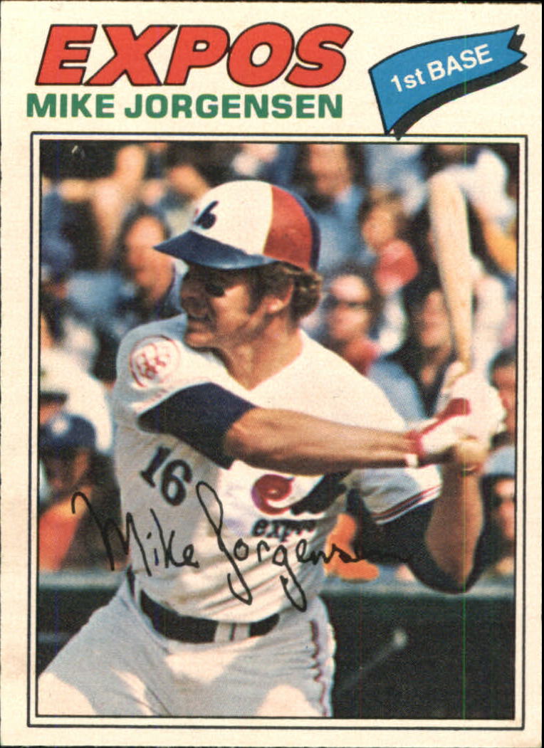 1977 O-Pee-Chee #9 Mike Jorgensen - NM