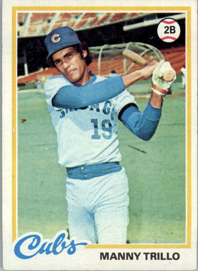1978 Topps #123 Manny Trillo - EX