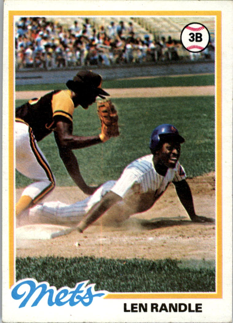 1978 Topps #544 Len Randle DP - EX