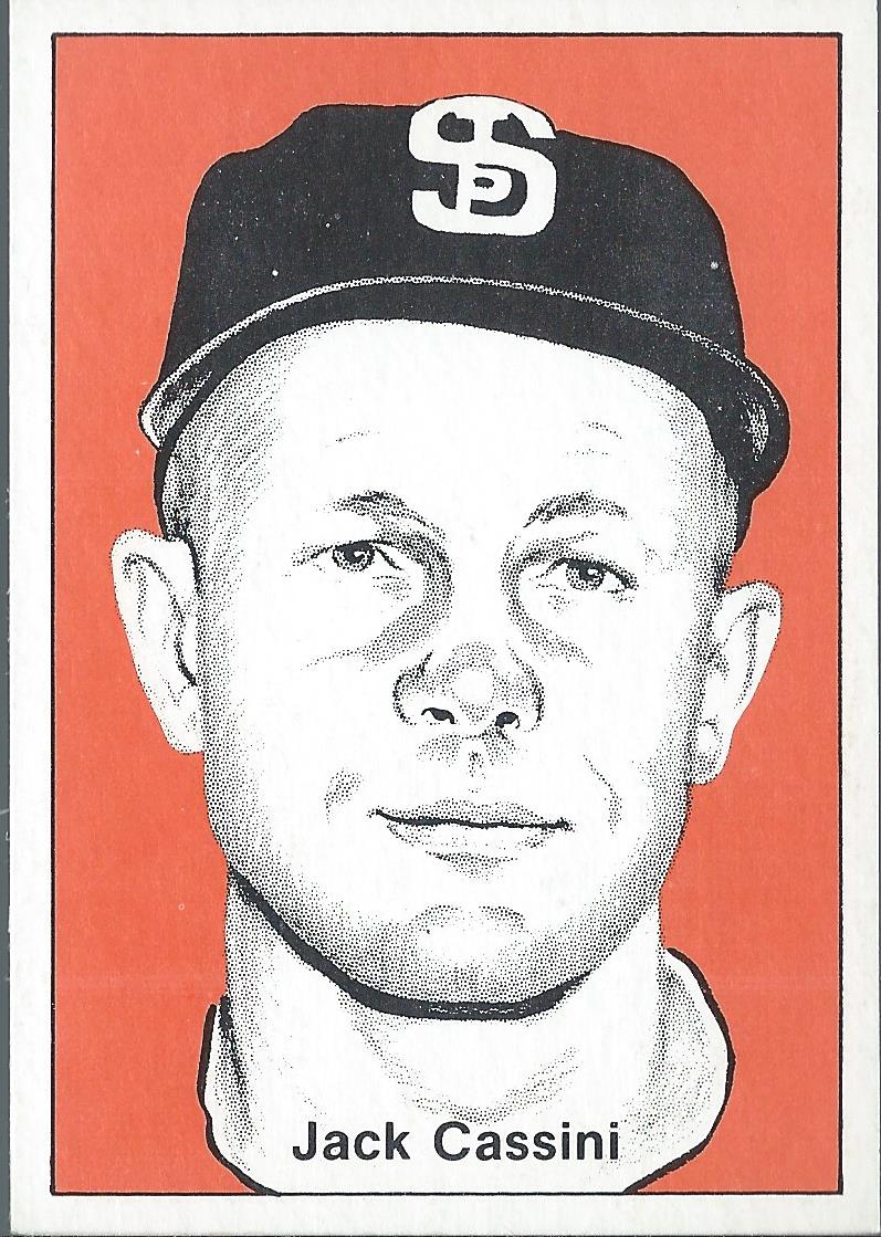 1978 Halsey Hall Recalls #12 Jack Cassini - NM-MT