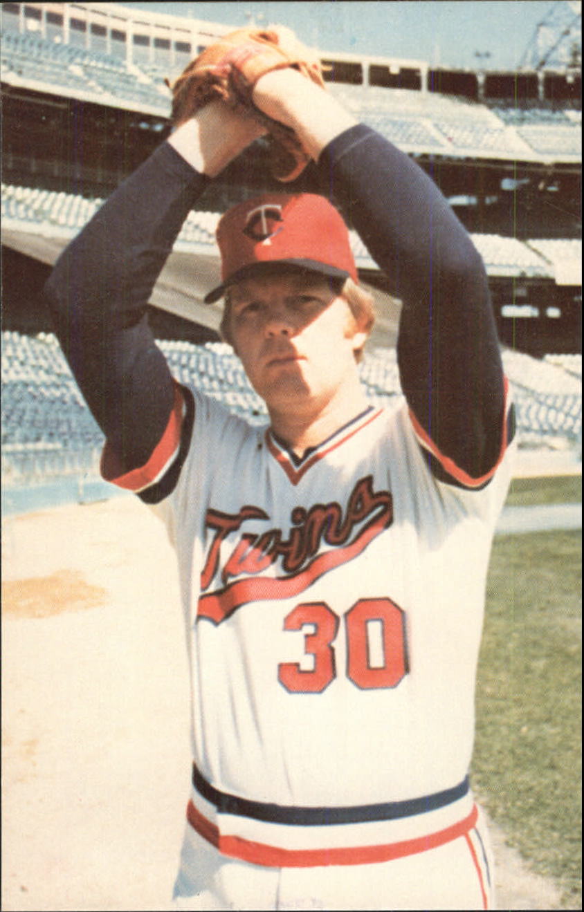 1978 Twins Frisz Postcards #8 Dave Goltz - NM