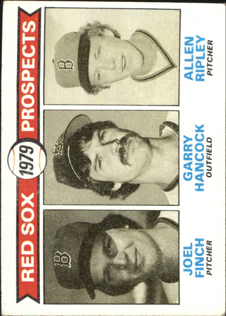 1979 Topps #702 Joel Finch RC/Garry Hancock RC/Allen Ripley RC - VG
