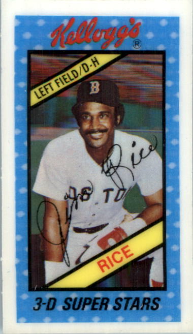 1980 Kellogg's #44 Jim Rice - NM-MT