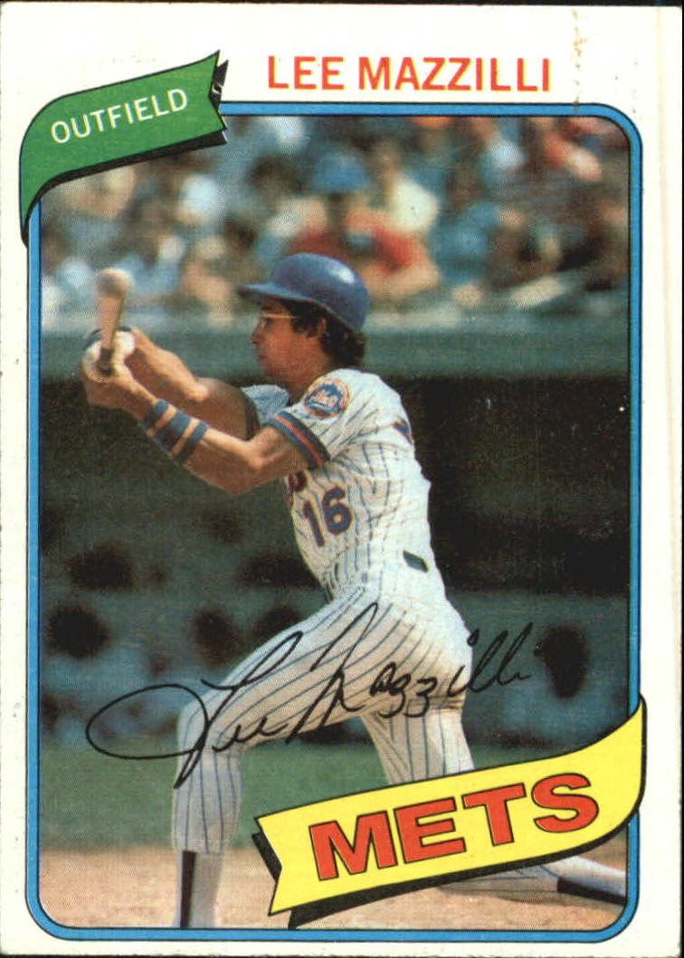 1980 Topps #25 Lee Mazzilli - VG-EX