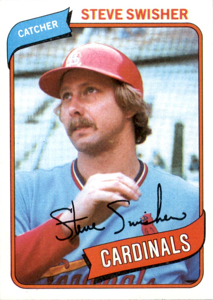 1980 Topps #163 Steve Swisher - NM-MT