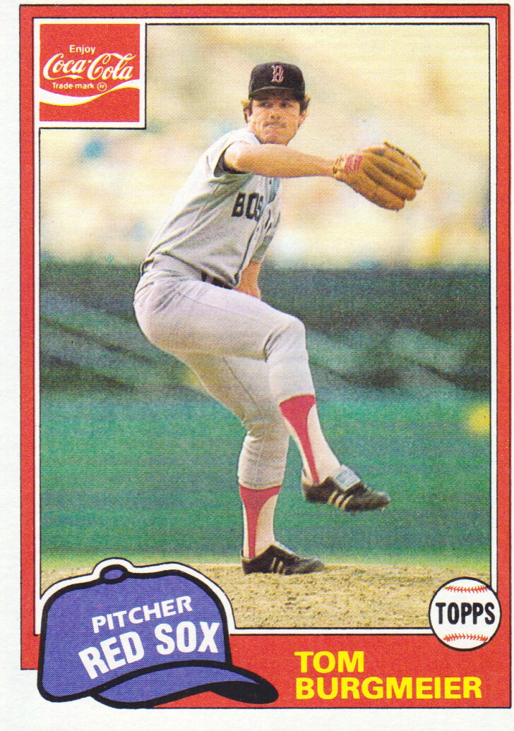 1981 Coke Team Sets #1 Tom Burgmeier - NM-MT - GamesandCards.com ...