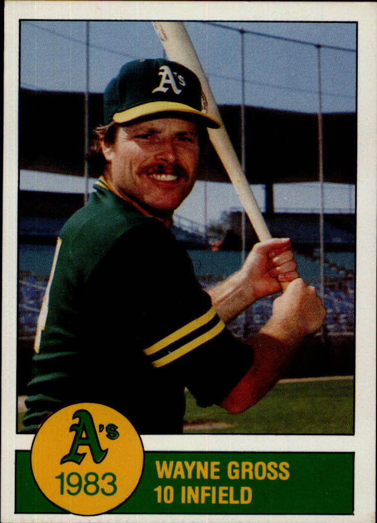 1983 A's Granny Goose #10 Wayne Gross - NM-MT - Jim & Steve's ...