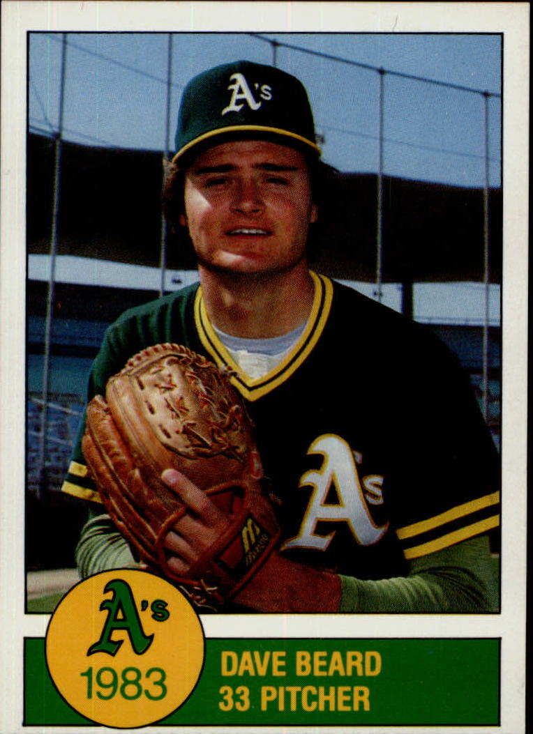 1983 A's Granny Goose #33 Dave Beard - NM-MT - Jim & Steve's Sportscard ...