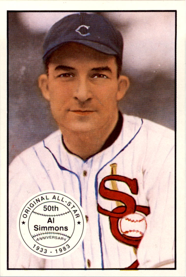 1983 Big League Collectibles Original All-Stars #10 Al Simmons - NM-MT