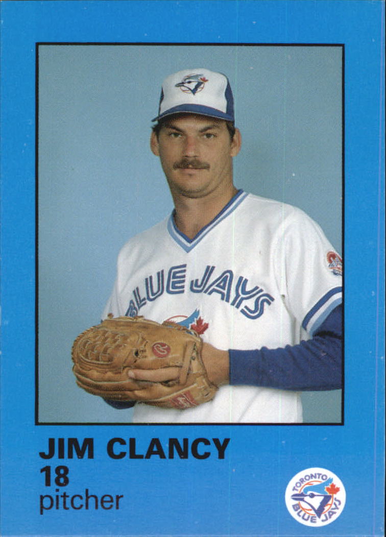 1985 Blue Jays Fire Safety #8 Jim Clancy - NM-MT