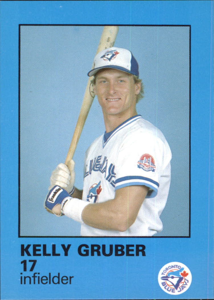 1985 Blue Jays Fire Safety #13 Kelly Gruber - NM-MT