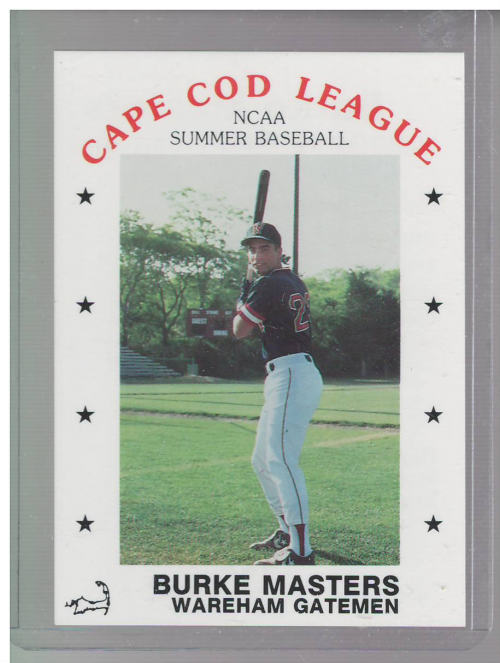 1988 Cape Cod Prospects P and L Promotions #101 Burke Masters - A6373 ...