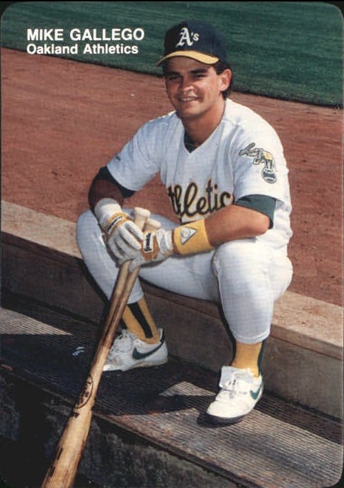 1988 A's Mother's #22 Mike Gallego - NM-MT - Burbank Sportscards ...