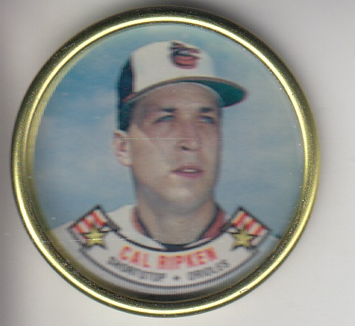 1988 Topps Coins #24 Cal Ripken - NM-MT
