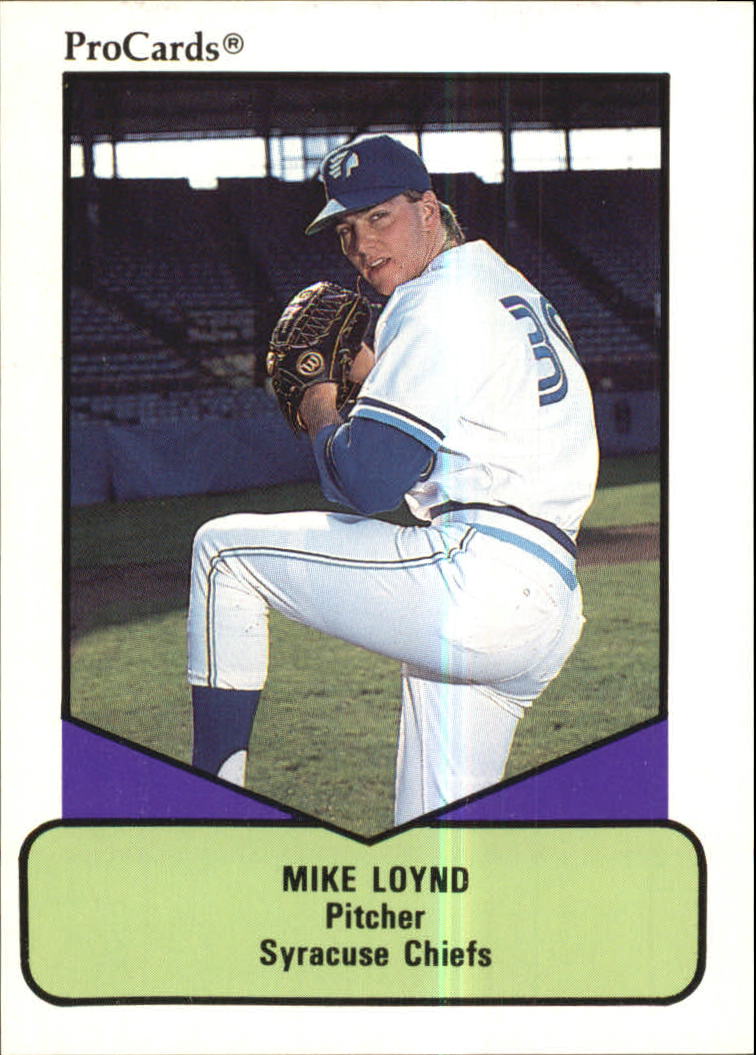 1990 ProCards AAA #348 Mike Loynd - NM-MT
