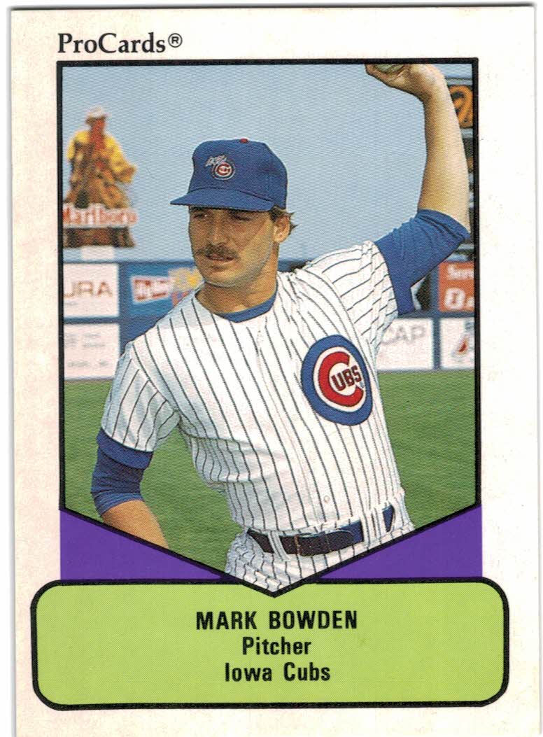 1990 ProCards AAA #620 Mark Bowden - NM-MT