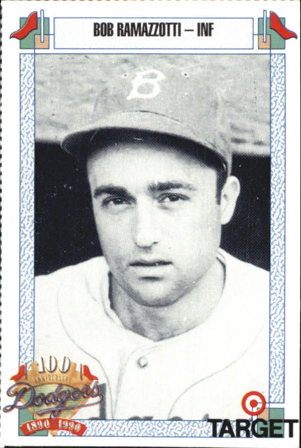 1990 Dodgers Target #644 Bob Ramazzotti - NM-MT