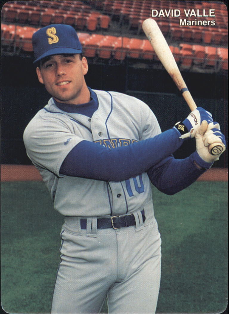 1990 Mariners Mother's #5 David Valle - NM-MT - Burbank Sportscards ...
