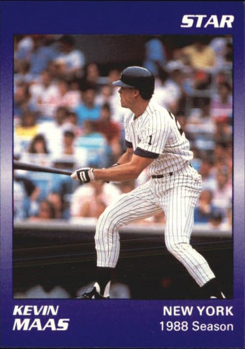 1990 Star Maas #5 Kevin Maas/1988 Season - NM-MT