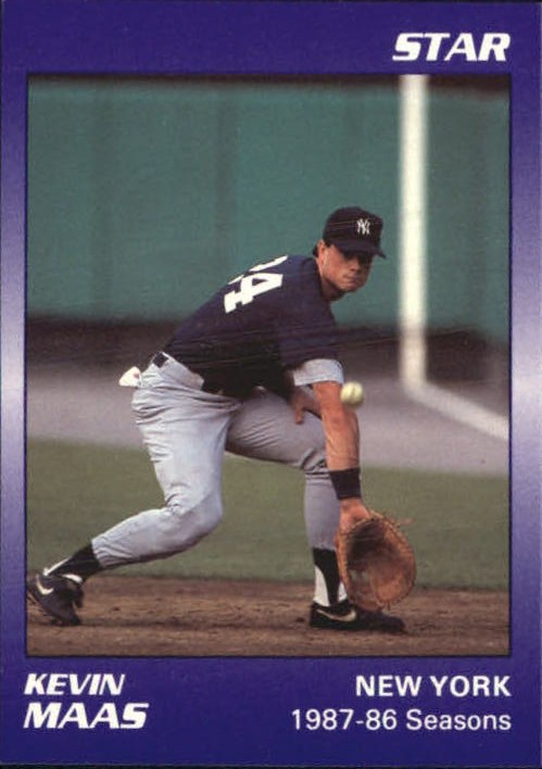 1990 Star Maas #6 Kevin Maas/1987-86 Seasons - NM-MT