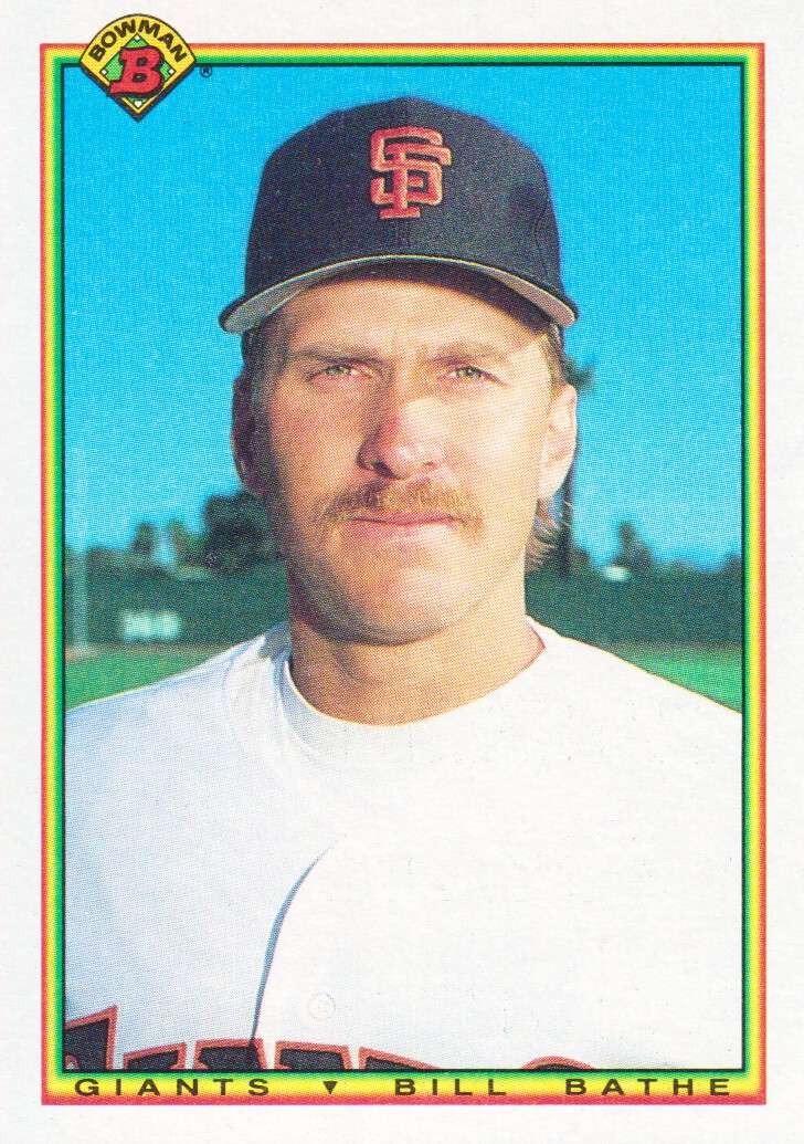 1990 Bowman #234 Bill Bathe - NM-MT