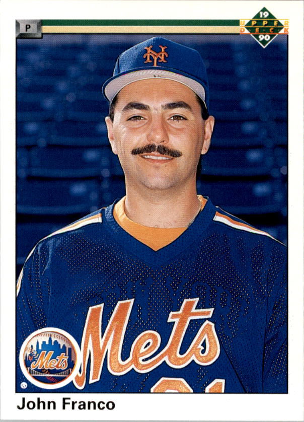 1990 Upper Deck #709 John Franco - NM-MT