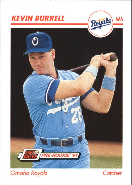 1991 Line Drive AAA #329 Kevin Burrell - NM-MT