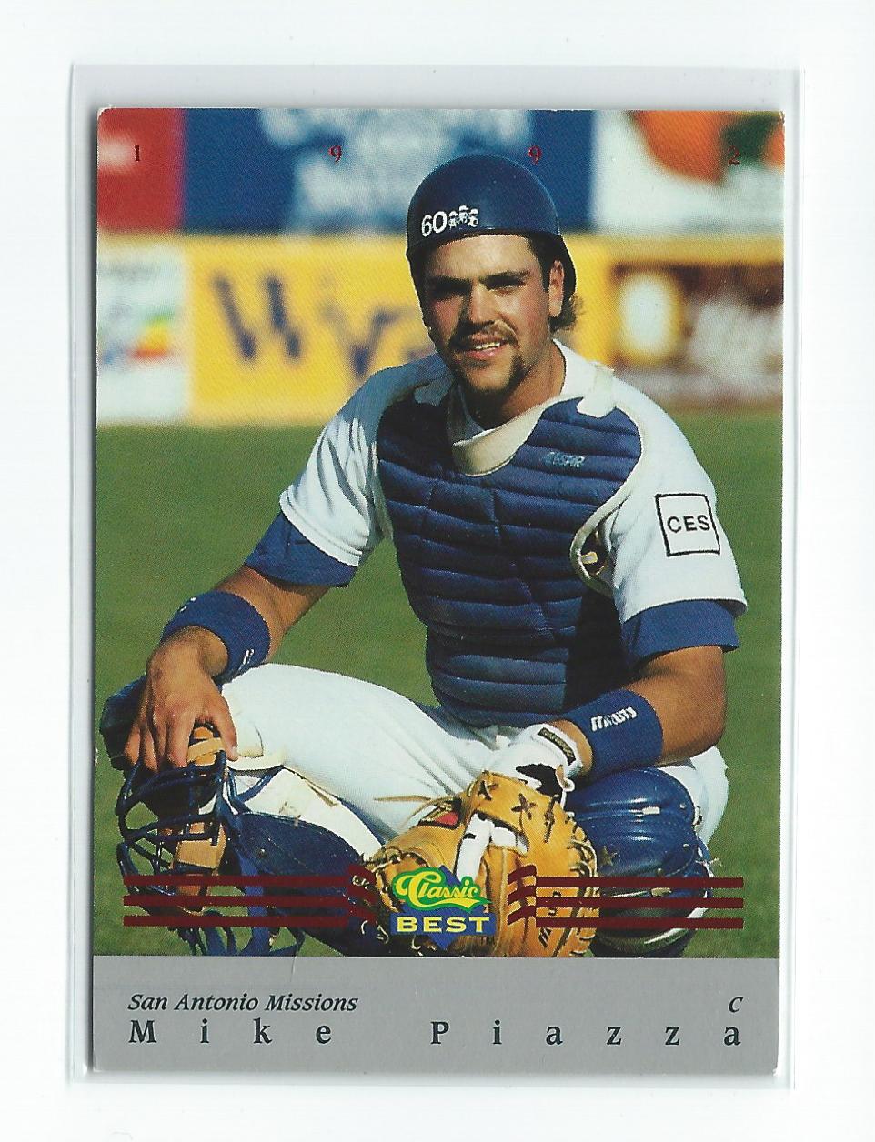 1992 Classic/Best Red Bonus #BC16 Mike Piazza - NM-MT