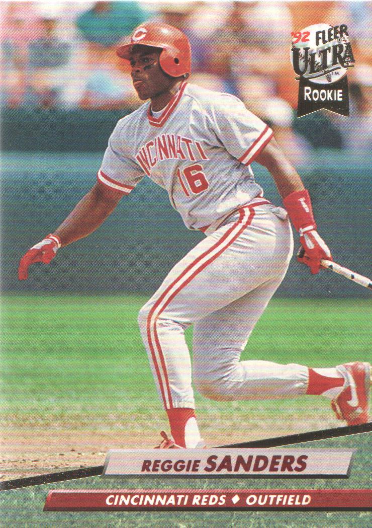 1992 Ultra #486 Reggie Sanders - NM-MT