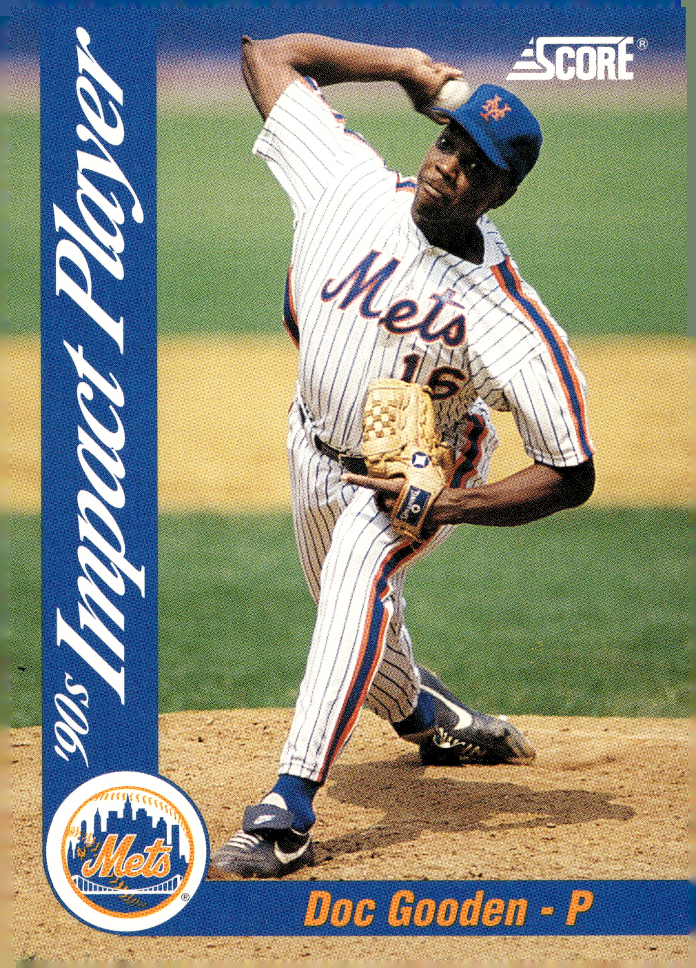 1992 Score Impact Players #54 Dwight Gooden - NM-MT
