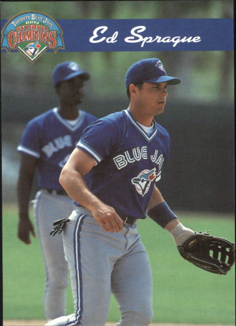 1993 Blue Jays Fire Safety #26 Ed Sprague - NM-MT - Burbank Sportscards ...