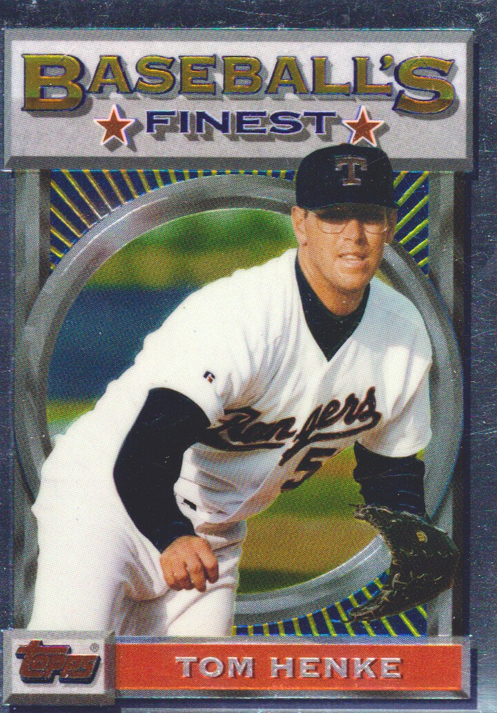 1993 Finest #164 Tom Henke - NM-MT
