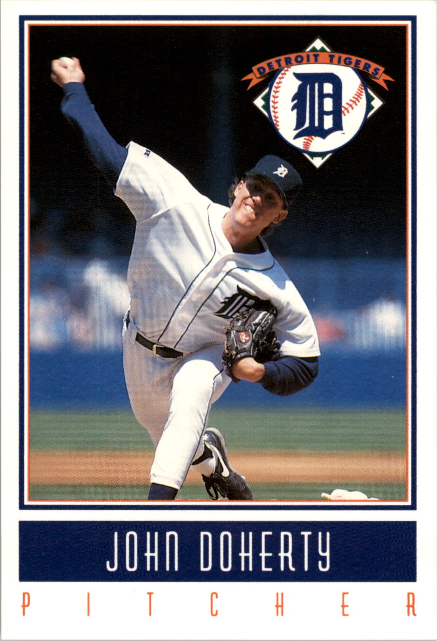 1993 Tigers Gatorade #6 John Doherty - NM-MT