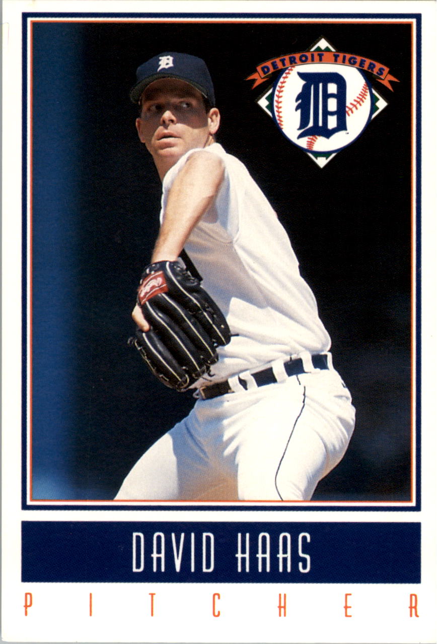 1993 Tigers Gatorade #13 David Haas - NM-MT