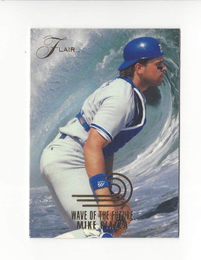1993 Flair Wave of the Future #12 Mike Piazza - NM-MT