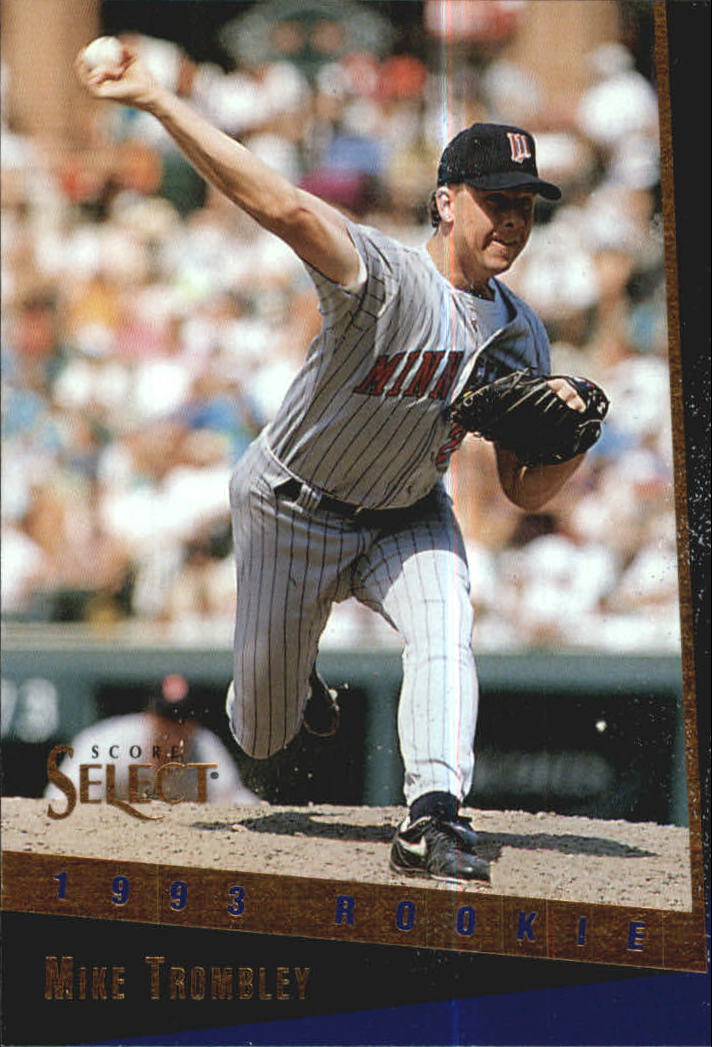 1993 Select Rookie/Traded #52T Mike Trombley - NM-MT