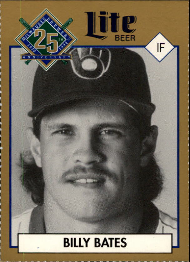 1994 Brewers Miller Brewing #101 Billy Bates - EX-MT