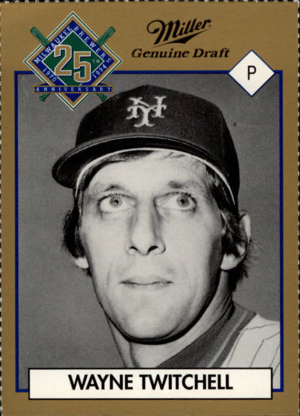 1994 Brewers Miller Brewing #368 Wayne Twitchell - EX-MT