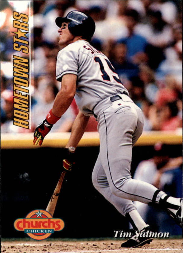 1994 Church's Hometown Stars #9 Tim Salmon - NM-MT