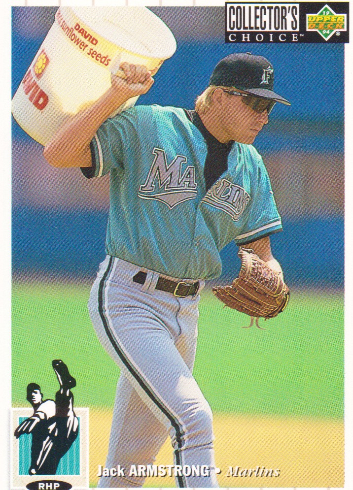 1994 Collector's Choice #40 Jack Armstrong - NM-MT