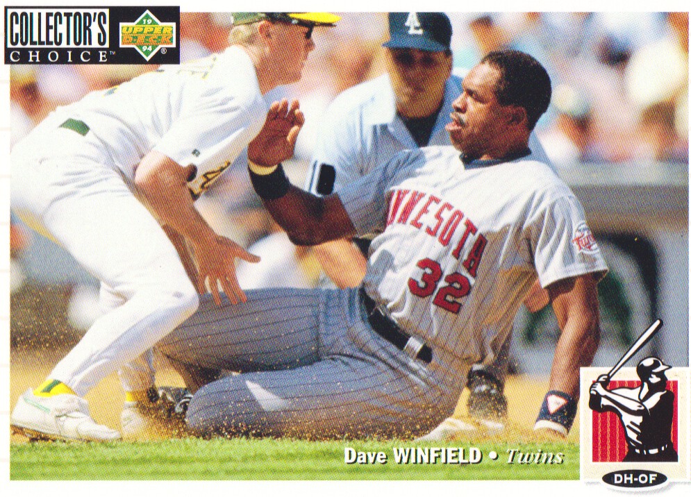 1994 Collector's Choice #302 Dave Winfield - NM-MT