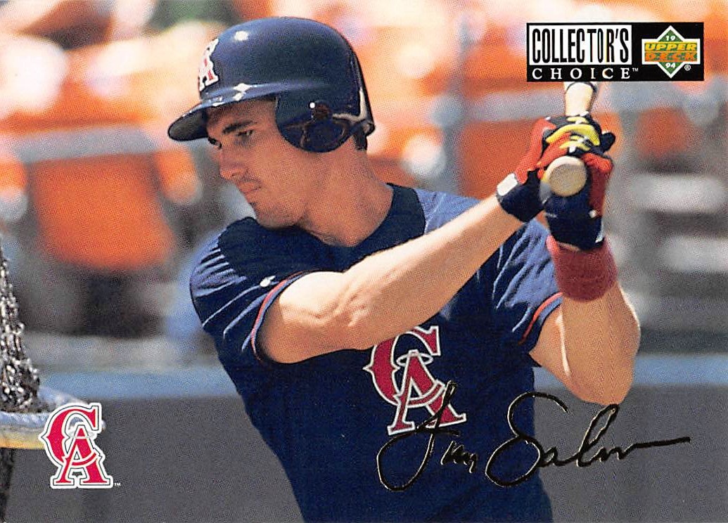 1994 Collector's Choice Gold Signature #328 Tim Salmon TC - NM-MT