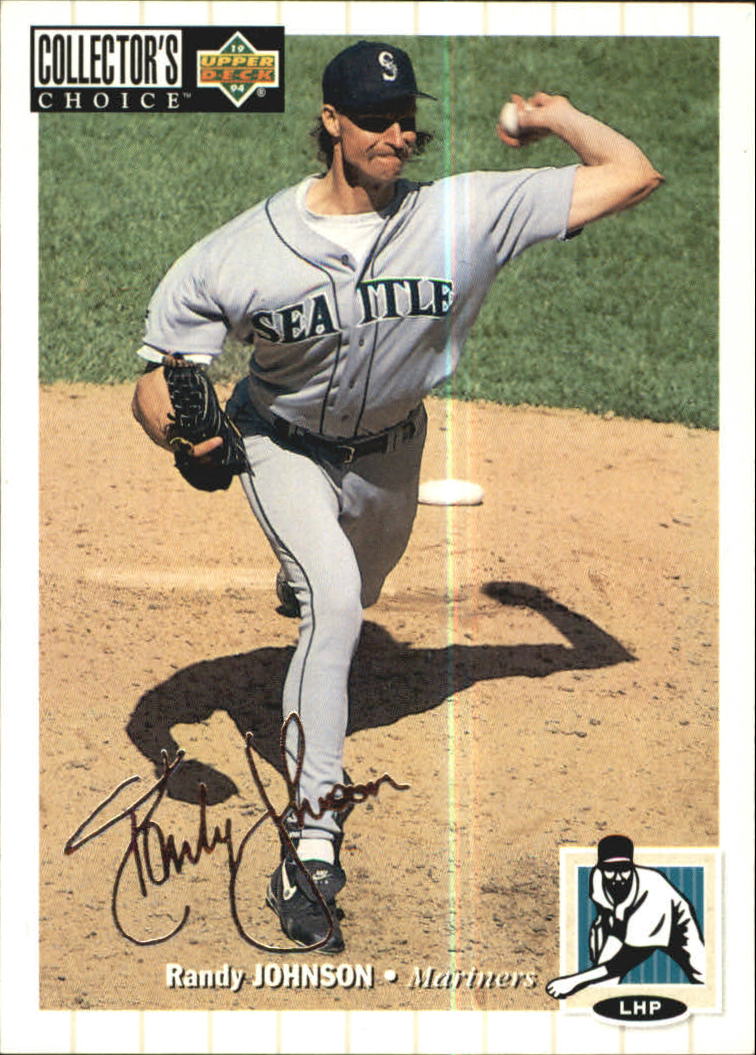 1994 Collector's Choice Silver Signature #357 Randy Johnson - NM-MT