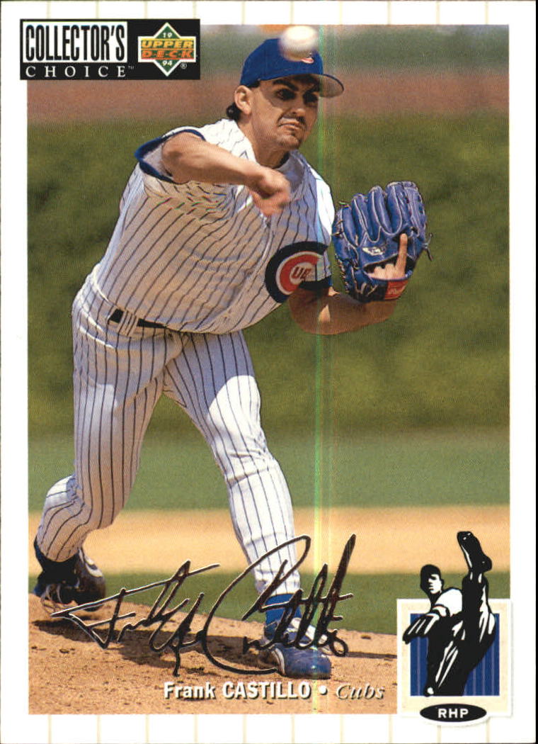 1994 Collector's Choice Silver Signature #454 Frank Castillo - NM-MT