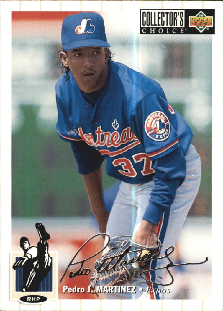 1994 Collector's Choice Silver Signature #588 Pedro Martinez - NM-MT