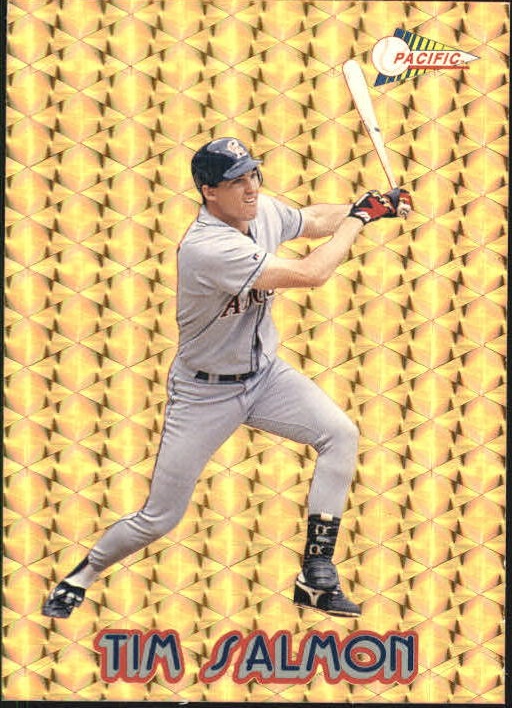1994 Pacific Gold Prisms #9 Tim Salmon - NM-MT