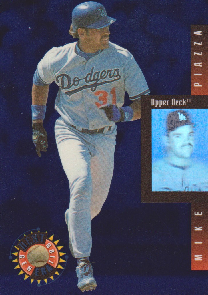 1994 Upper Deck Next Generation #13 Mike Piazza - NM-MT 1994 Upper Deck Next Generation #13 Mike Piazza - NM-MT