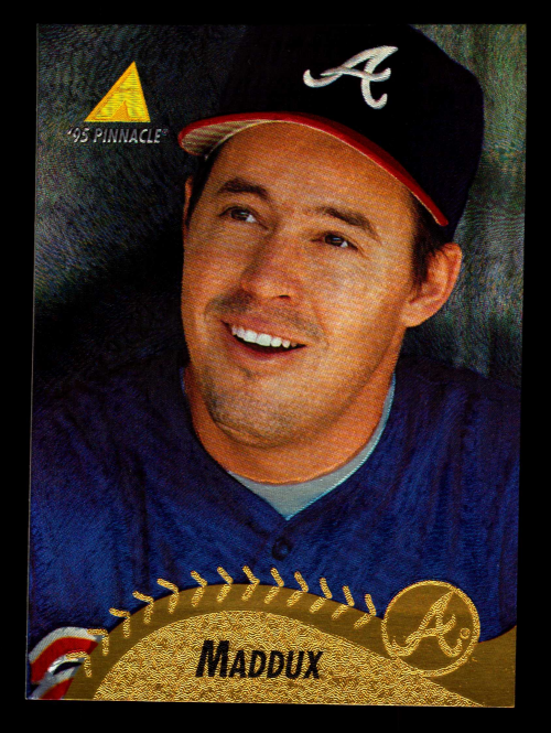 1995 Pinnacle Museum Collection #244 Greg Maddux - NM-MT - The Dugout ...