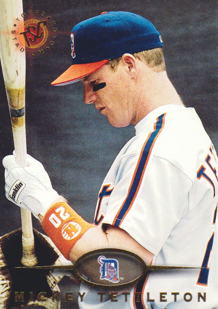 1995 Stadium Club #34 Mickey Tettleton - NM-MT